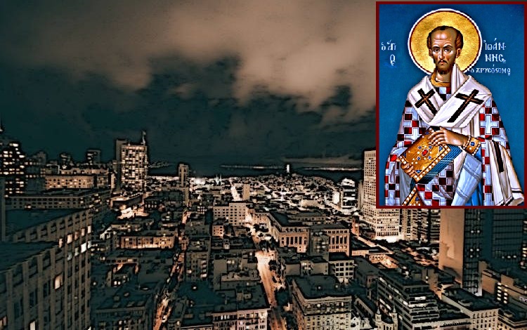 Ο ΑΓΙΟΣ ΙΩΑΝΝΗΣ Ο ΧΡΥΣΟΣΤΟΜΟΣ ΠΕΡΙ ΤΟΥ ΑΝΤΙΧΡΙΣΤΟΥ - Triklopodia