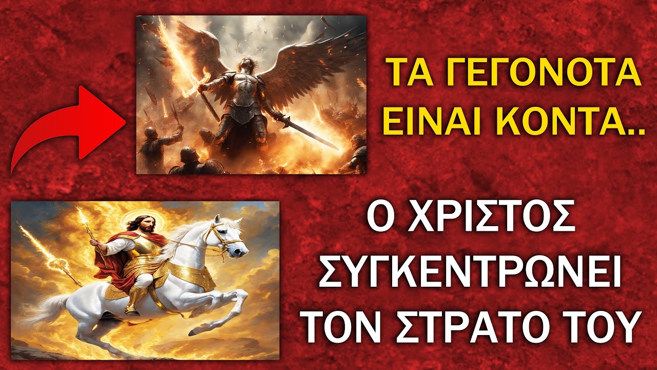 Ο Θεός συγκεντρώνει τα Στρατεύματα του για την ΤΕΛΙΚΗ ΑΝΑΜΕΤΡΗΣΗ ...