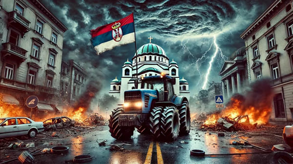 Η Σερβία σώθηκε από τους γεωργούς με τα τρακτέρ, αλλά τα χειρότερα ...