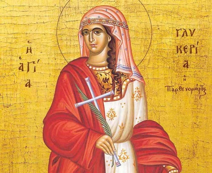ΑΓΙΑ ΓΛΥΚΕΡΙΑ Η ΜΕΓΑΛΟΜΑΡΤΥΣ - Triklopodia