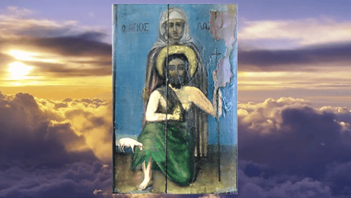 Η ΘΑΥΜΑΤΟΥΡΓΗ ΠΑΡΑΞΕΝΗ ΕΙΚΟΝΑ ΤΟΥ ΑΓΙΟΥ ΛΑΖΑΡΟΥ ΤΟ ΚΡΥΠΤΟΓΡΑΦΗΜΕΝΟ ...