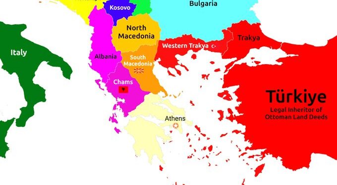 Ξεφεύγουν οι Τούρκοι: Χάρτες με τα σύνορα της Ελλάδας μέχρι τη Λαμία ...