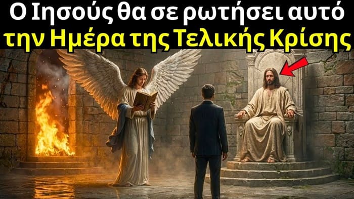 Οι 3 ερωτήσεις που θα κάνει ο Ιησούς σε όλους την Ημέρα της Τελικής ...