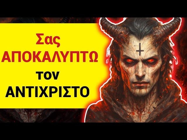 ΣΑΣ ΑΠΟΚΑΛΥΠΤΩ την ΤΑΥΤΟΤΗΤΑ του ΑΝΤΙΧΡΙΣΤΟΥ σε μόλις 1′ - Triklopodia