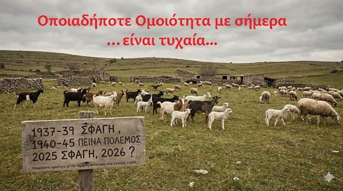 1937-39 ΣΦΑΓΗ 1940-45 ΠΕΙΝΑ ΠΟΛΕΜΟΣ 2025 ΣΦΑΓΗ 2026; Οποιαδήποτε ...